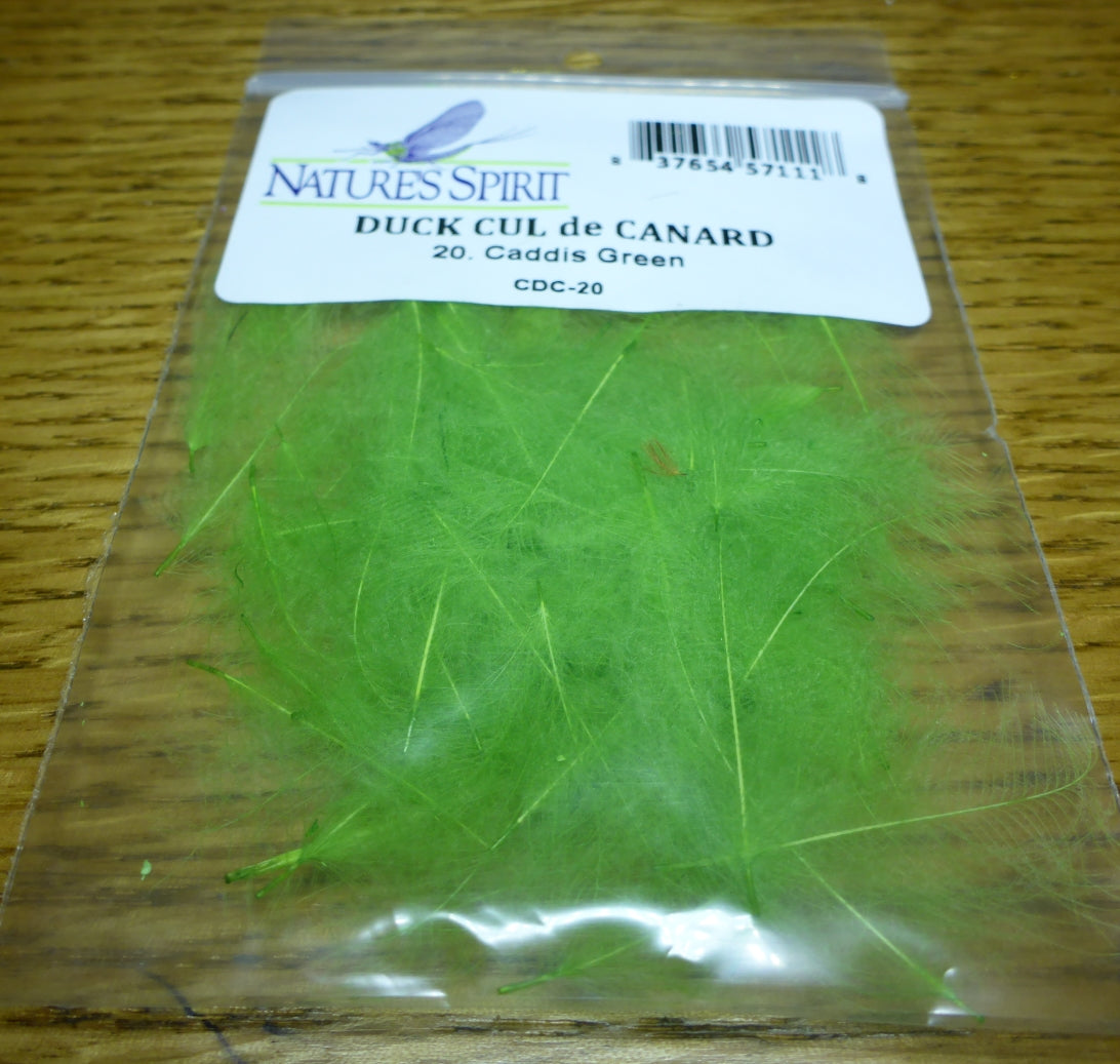 Nature’s Spirit CDC Caddis Green - Troutlore Fly Tying