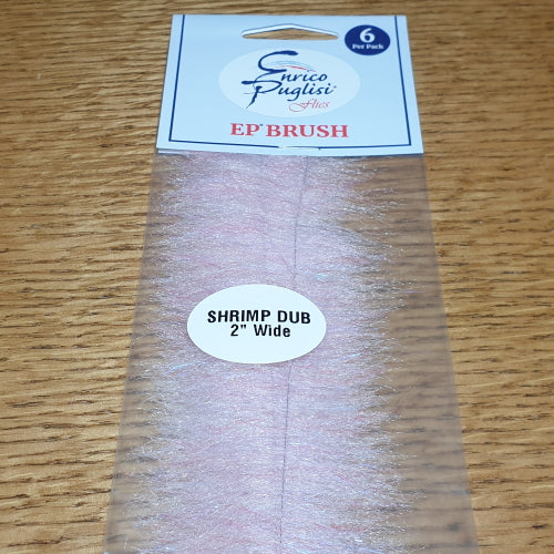 Enrico Puglisi EP Shrimp Dub Brush 2″ Shrimp PInk - Troutlore Fly Tying