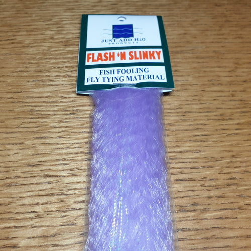 H2O Flash N Slinky – Light Purple - Troutlore Fly Tying