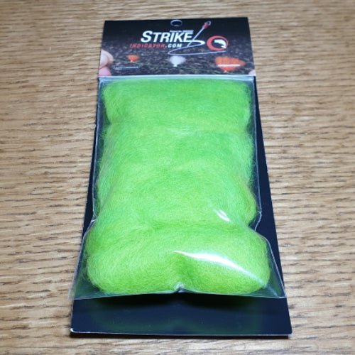 New Zealand Strike Indicator Wool Pack – Green - Troutlore Fly Tying