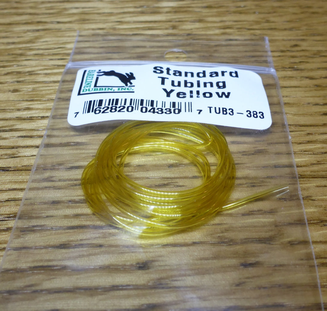 Standard Stretch Tubing Yellow - Troutlore Fly Tying