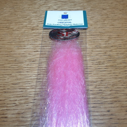H2O Steve Farrar SF Blend Fibers – Light Pink - Troutlore Fly Tying