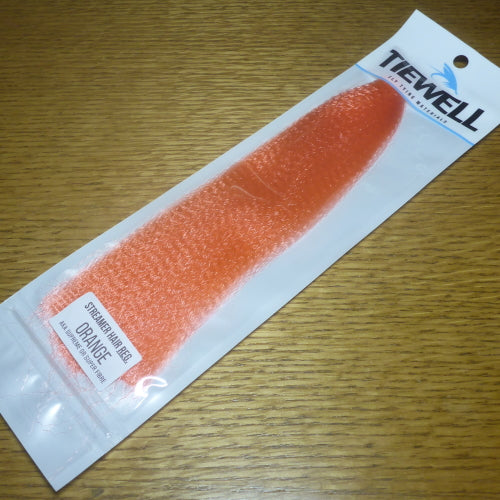 Tiewell Streamer Hair Orange - Troutlore Fly Tying