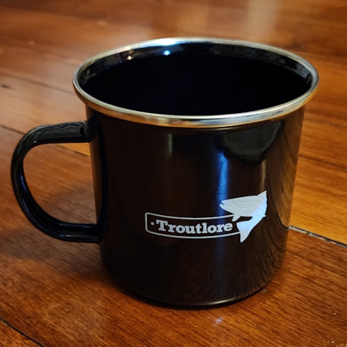 Troutlore Coffee Mug Black - Troutlore Fly Tying