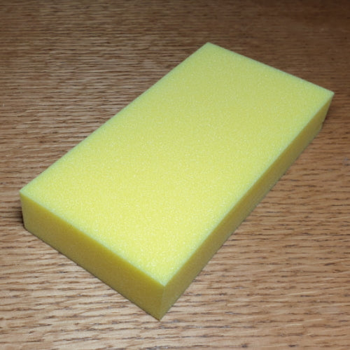Upavon Premium HD Foam Block – Yellow - Troutlore Fly Tying