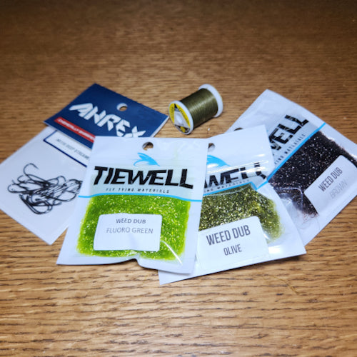 Luderick Weed Fly ‘TieYourOwn’ Kit - Troutlore Fly Tying