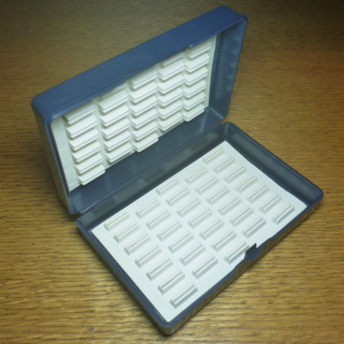 Richard Wheatley Fox Fly Box Salmon Model – Navy Blue - Troutlore Fly Tying